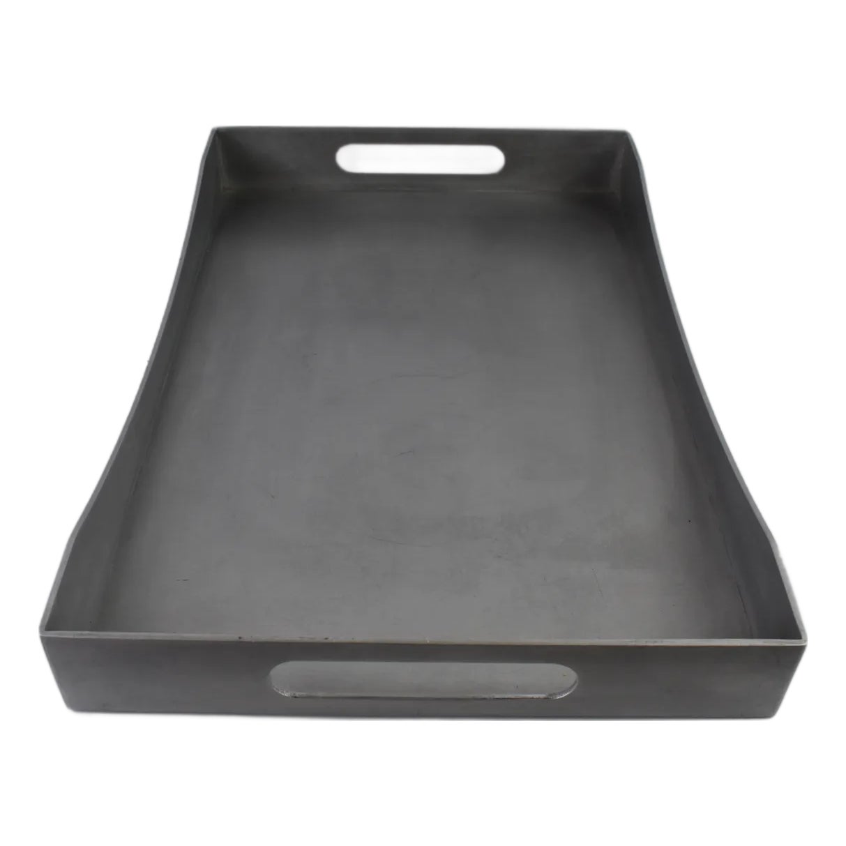 Aluminum Breakfast Tray by Oblik Studio | Chairish