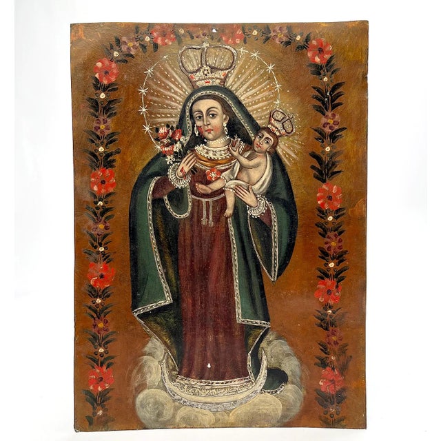 1880 Santa Maria Retablo | Chairish