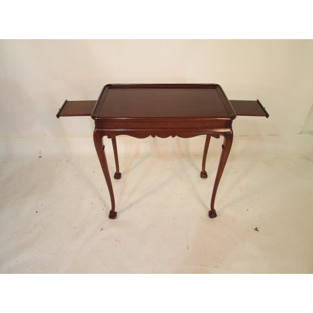 Bench Made Tea Tables - A Pair | Chairish