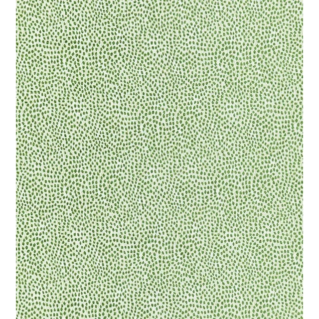 The House of Scalamandré Flurry Fabric, Leaf | Chairish