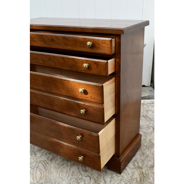 Vintage Drexel Country French Style Narrow Accent Chest | Chairish