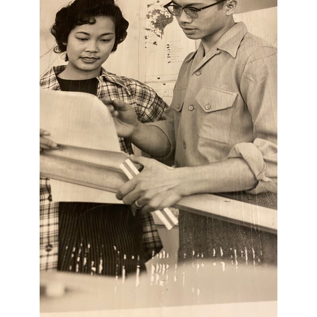 1957 Kellogg and Nancy Wong Architects Black and White Photograph ...