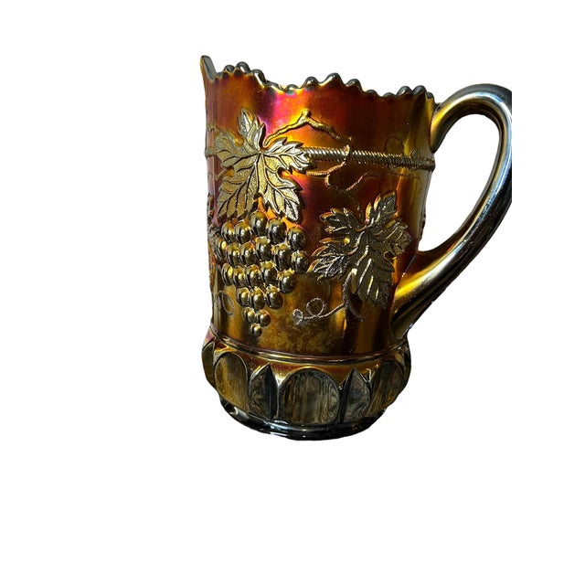 1910s Northwood Amethyst Carnival Glass Lemonade Water Set- 7 Pieces ...