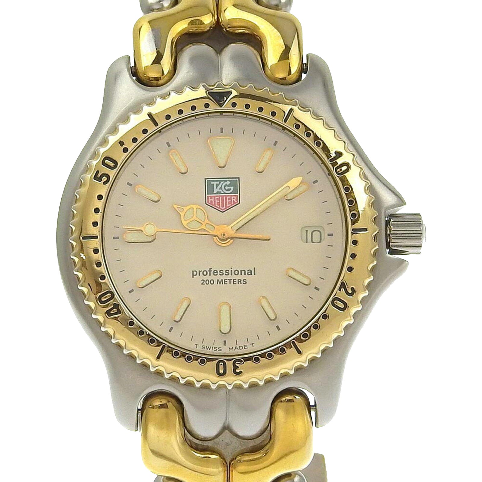 Tag Heuer Professional Watch Combi Cell Series S95.713K Stainless Steel ...