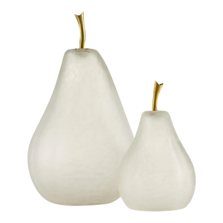 Currey & Company Pears - Set of 2 | Chairish