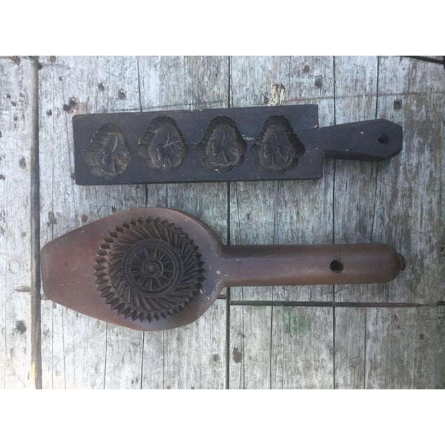Antique Butter Molds - Set of 2 | Chairish