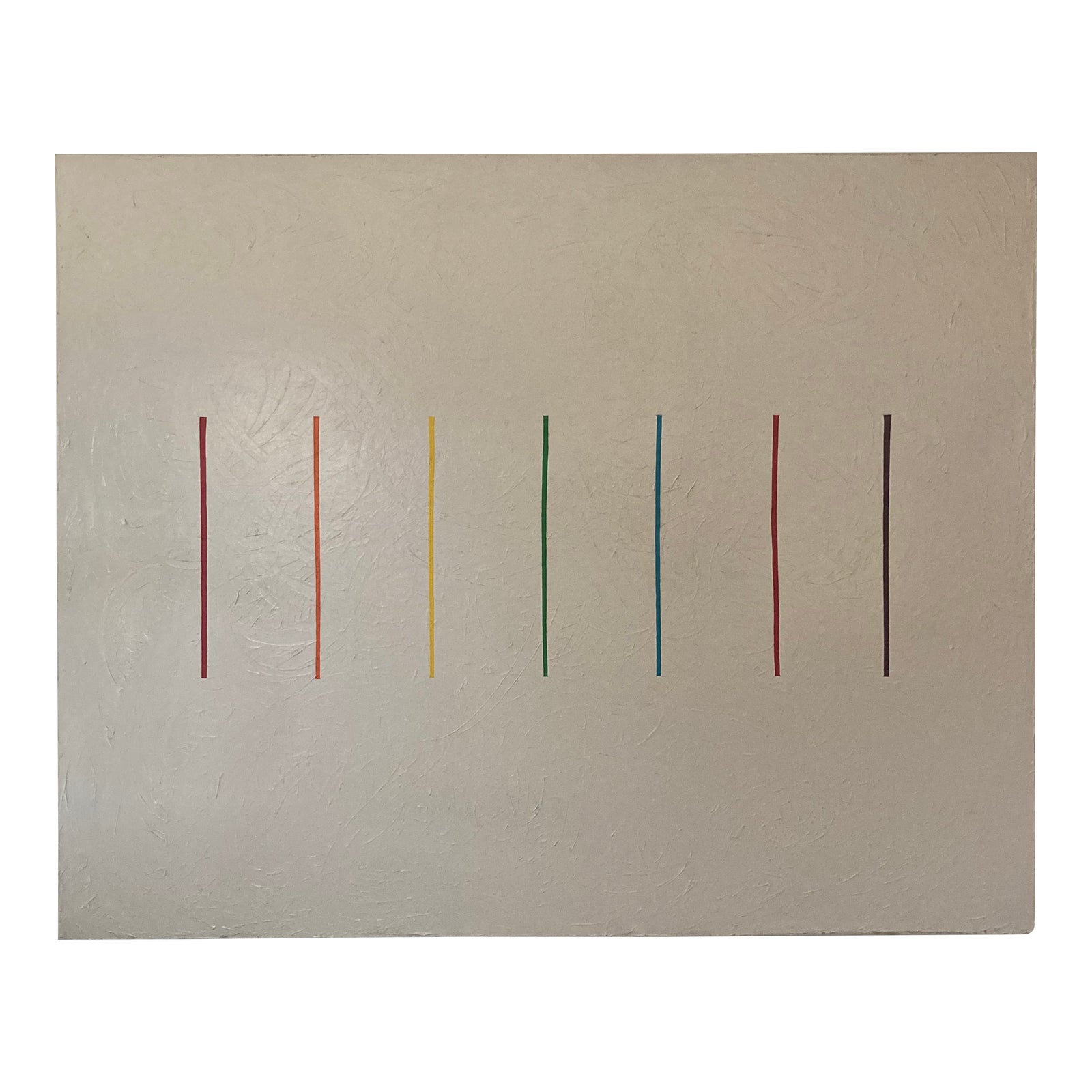 French Modern Painting Oil on Canvas | Chairish