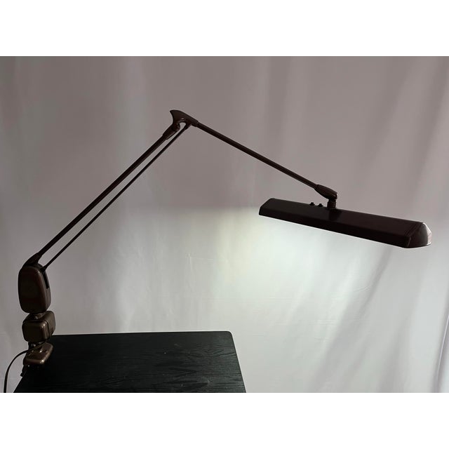 Vintage Dazor Floating Fixture Desk Lamp | Chairish