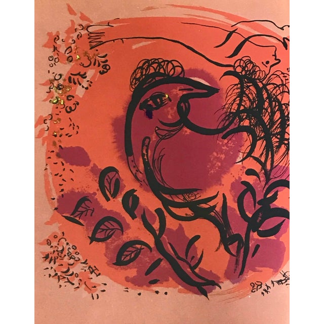 1960 Marc Chagall Original Lithograph Back Cover | Chairish