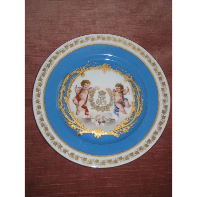 Antique Sevres Louis Philippe Chateau Des Tuileries Plates- a Pair ...