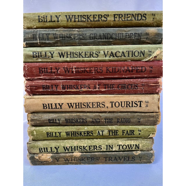Early 1900s Billy Whiskers Books - Set of 10 | Chairish