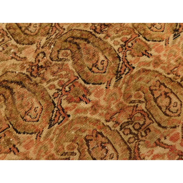 Antique Persian Tan Rug | Chairish