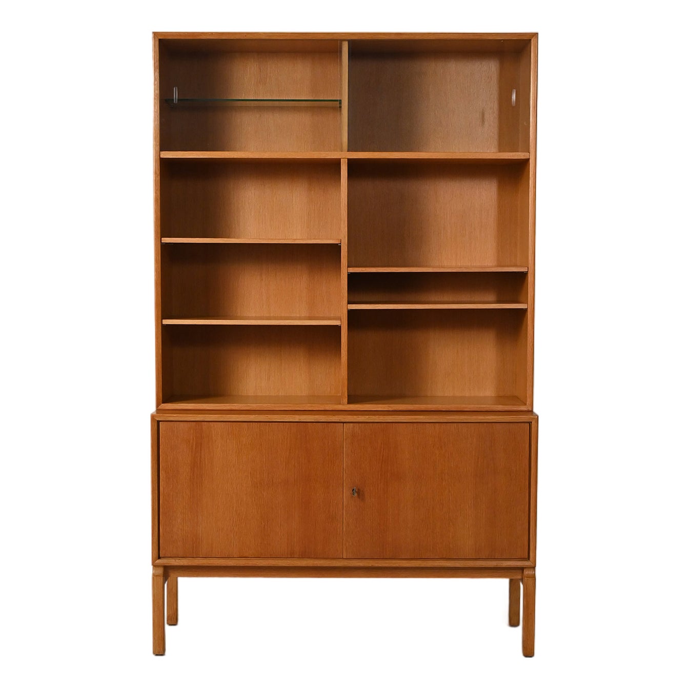Glass-Fronted Bookcase by Marian Grabinsky for IKEA, 1960s | Chairish