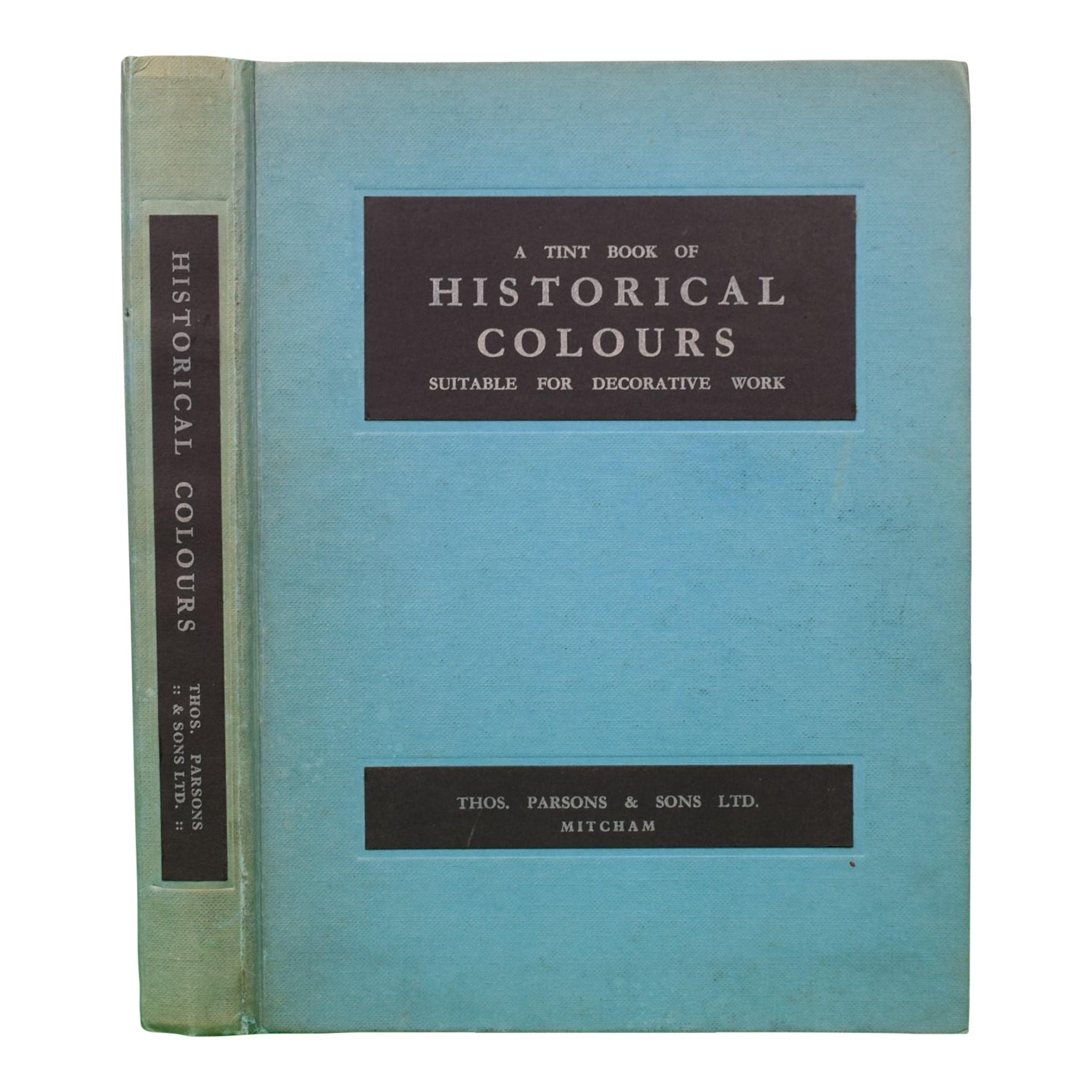 1960s Tint Book of Historical Colours Suitable for Decorative Work ...