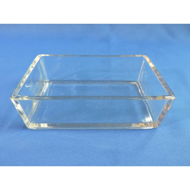 Vintage 1940's New Martinsville Glass Cigarette Box With Metal Lid ...