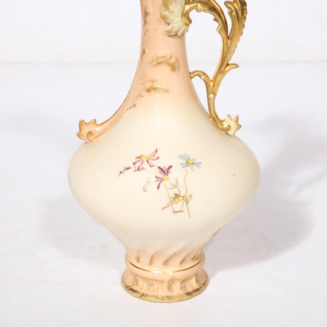 Antique Hand Painted Neoclassical Porcelain Vase by A. Stowell Boston ...