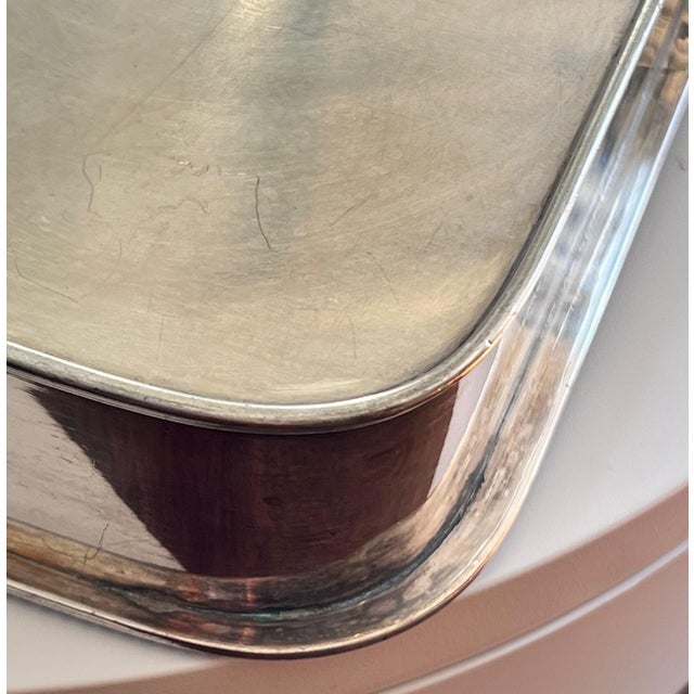 1930s Vintage English Silver Plate Silent Butler With Removable Lid ...