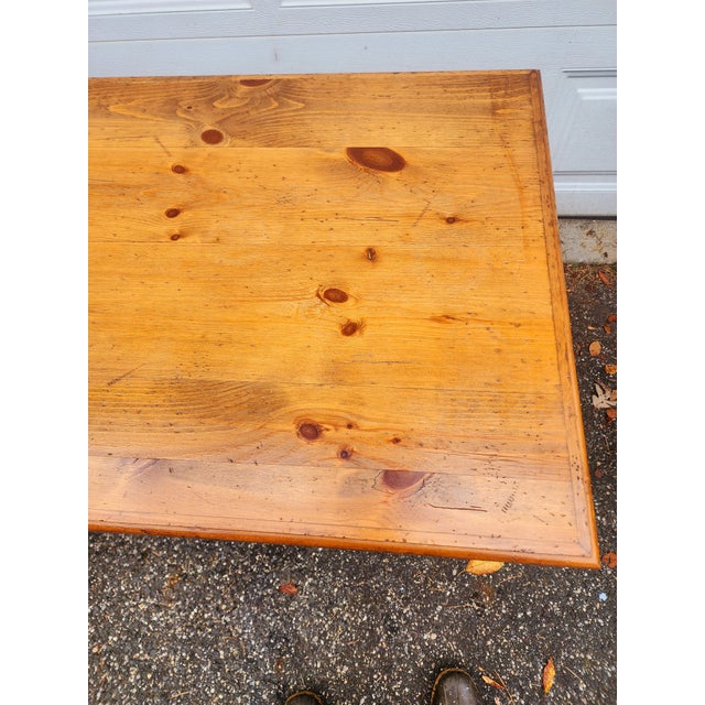 Two Drawer Pine Table | Chairish