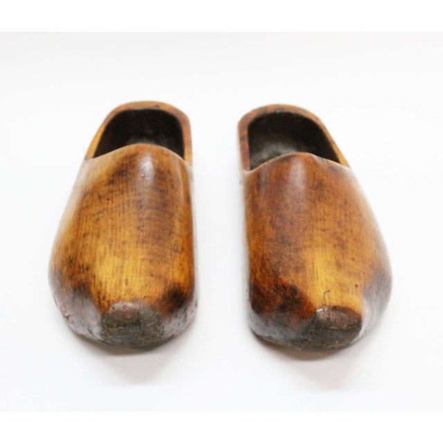 Vintage Dutch Sabot Wooden Shoes - A Pair | Chairish