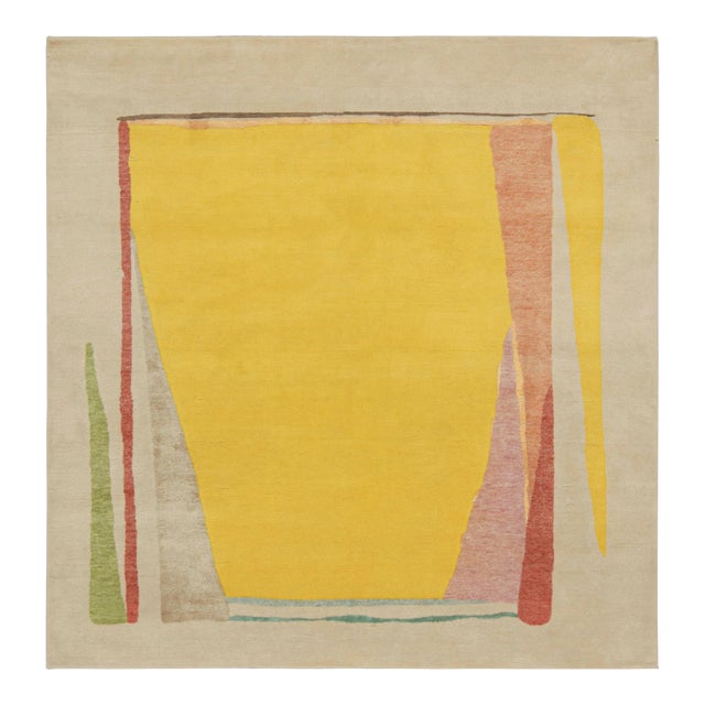 Rug & Kilim’s Mid Century Modern Style Rug in Polychromatic Patterns on ...