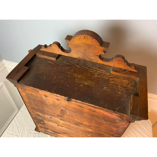 Late 19th Century Child’s Size Folk Art Victorian Chest | Chairish