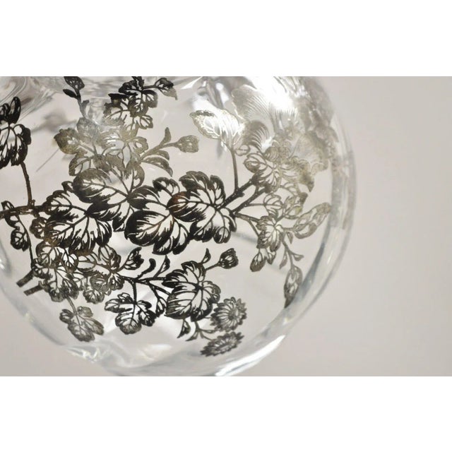 Early 20th Century Cambridge Gyro Optic Ball Glass Swirl Water Pitcher ...