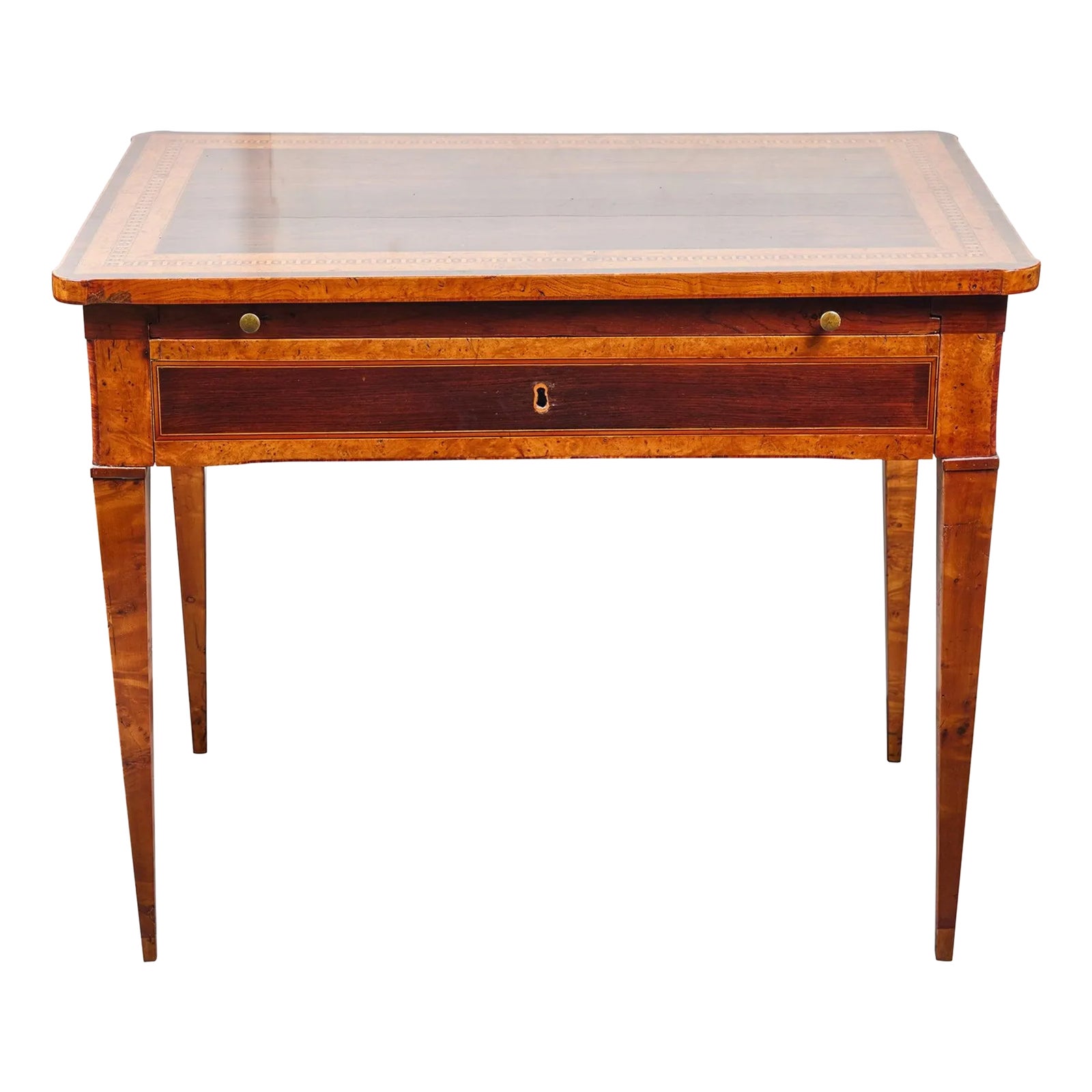 Sliding Top, Italian Desk | Chairish