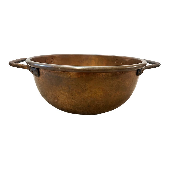 Gigantic Antique Copper Chocolate Pot Kettle | Chairish