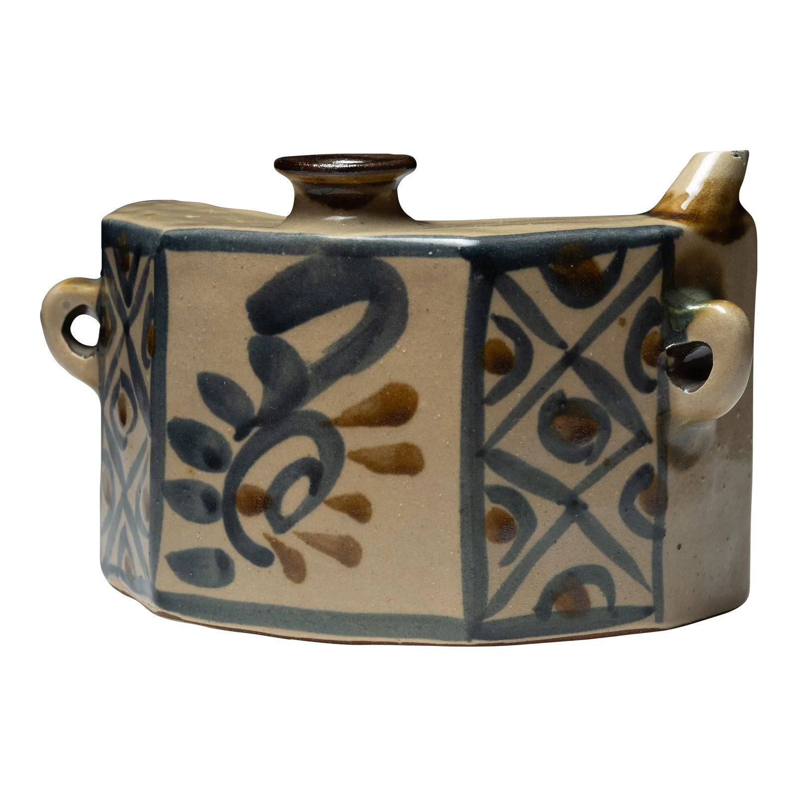 Vintage Dachibin Sake Hip-Flask From Okinawa | Chairish