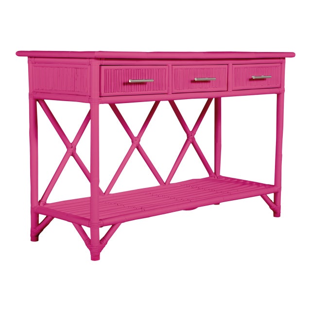 Aruba Sideboard - Bright Pink | Chairish