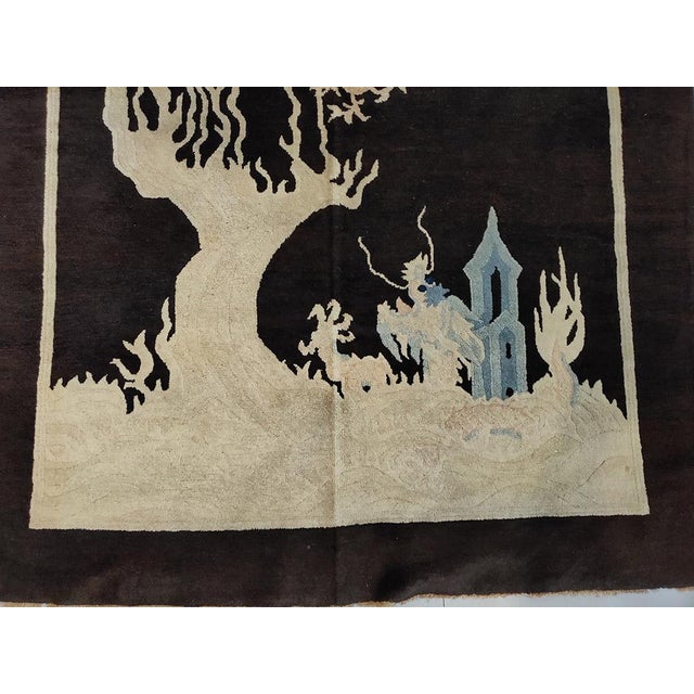 1920s Chinese Art Deco Carpet by Fette-Li Workshop ( 4'8" X 6'9"- 142 X ...