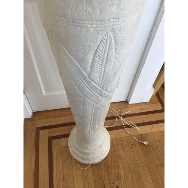 Vintage 1980s Clay Ceramic Floor Lamp, Marked by Sun89 | Chairish