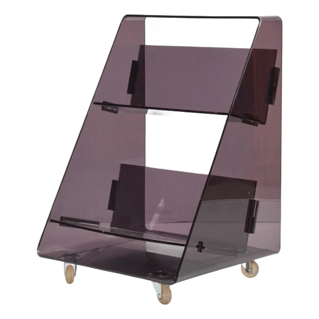 Black Acrylic Book Caddy by Louis De Bernieres for Habitat Vip ...