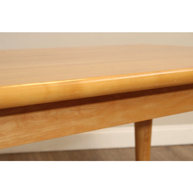 Farmhouse Style Solid Maple Dining Table | Chairish