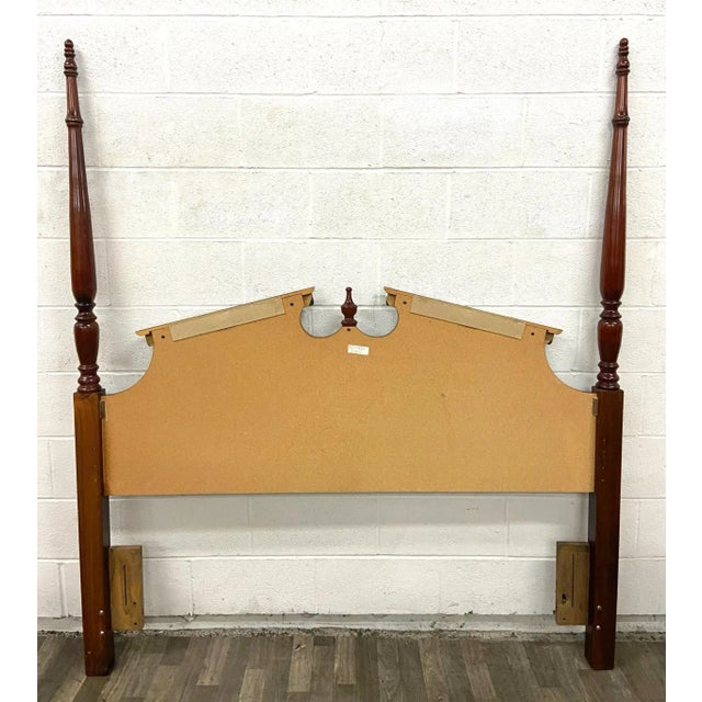 Vintage Convertible Queen or Full Traditional Style Pediment Poster ...