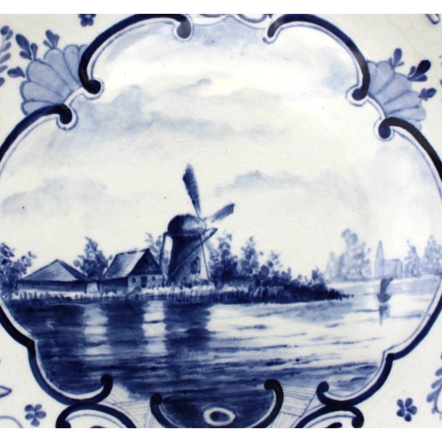 Late 19th Century Royal Bonn "Delft" Plates, Germany | Chairish