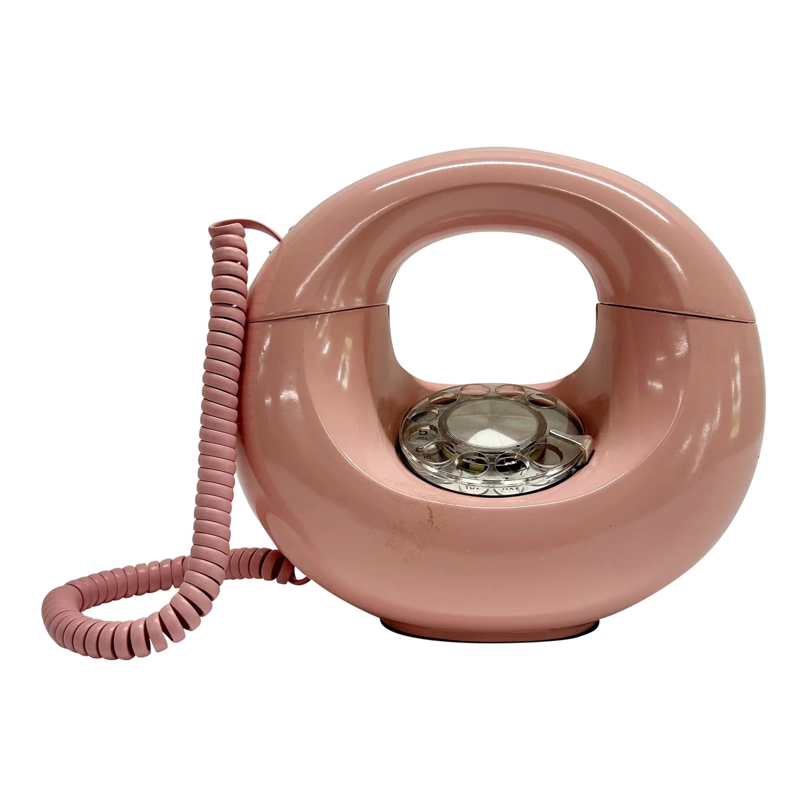 Vintage 1970s Donut Phone | Chairish