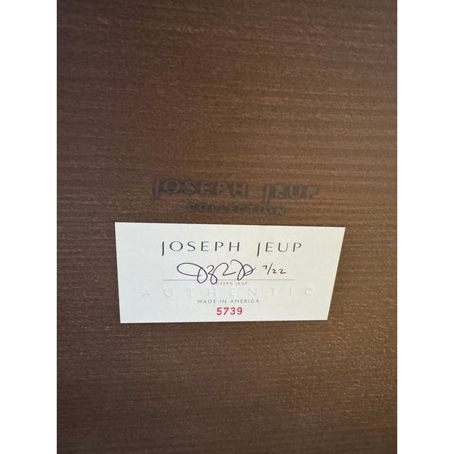 Joseph Jeup the Blaire Ultra Luxe Leather Wrapped Cocktail Table | Chairish