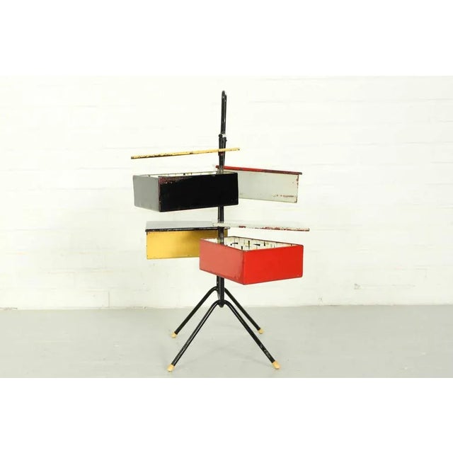 Dutch Sewing Box by Joost Teders for Metalux, 1950s | Chairish