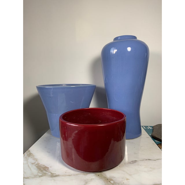 Mid Century Gainey Ceramics Architectural Pottery California Planter ...