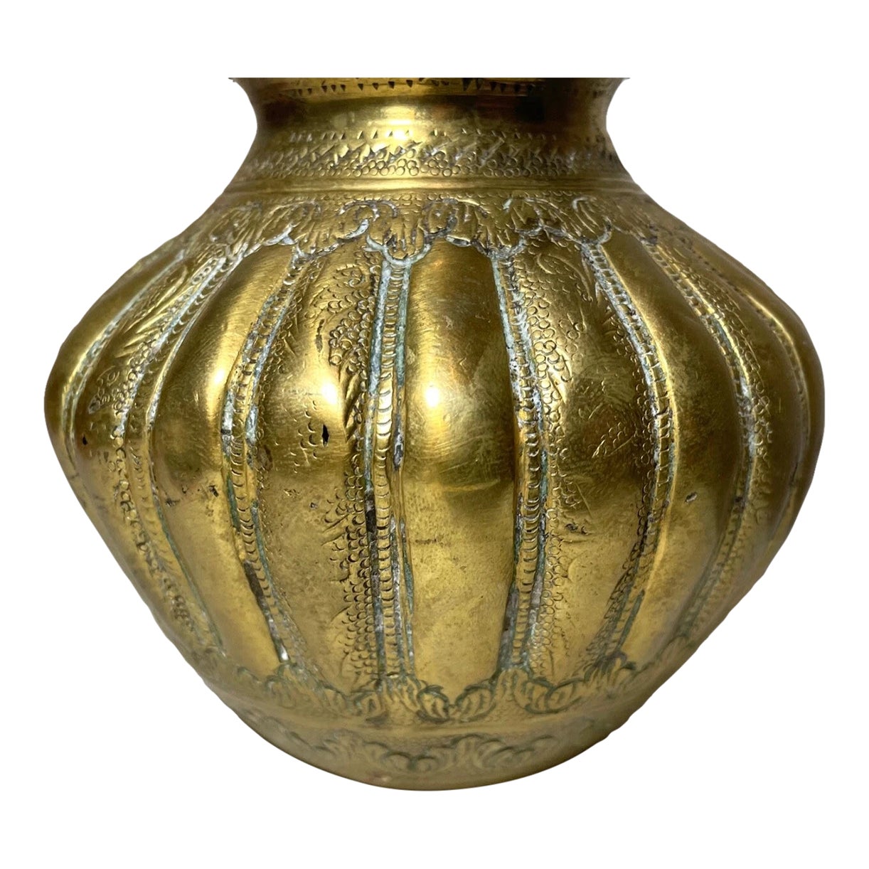 Antique Late 1700's Hand Tooled Moorish Middle Eastern Islamic Brass ...