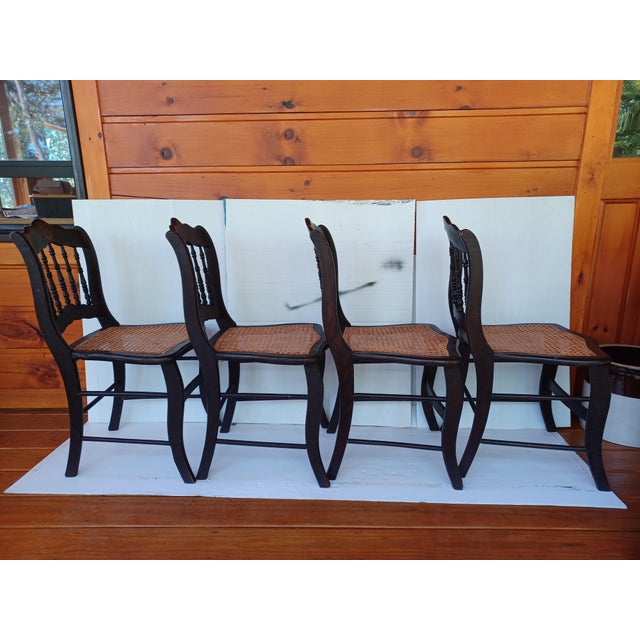 Cane bottom chairs for sale store