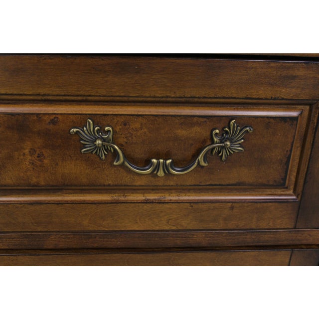 McFerran Design Country French Marble Top Sideboard | Chairish