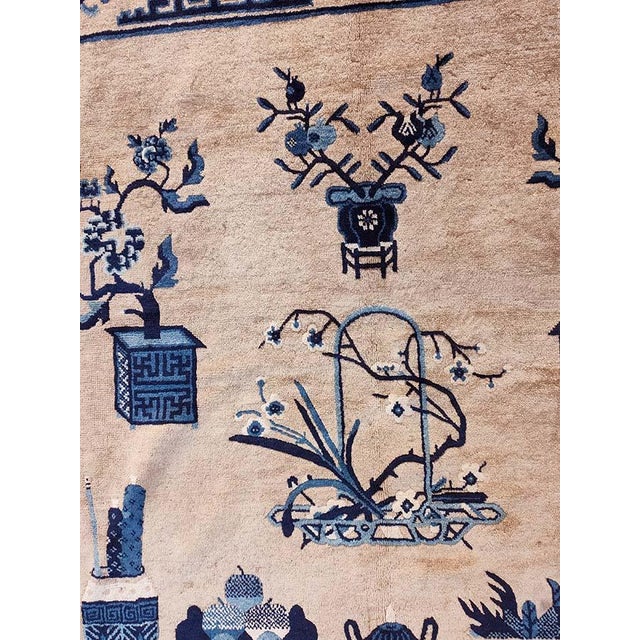 Late 19th Century Antique Chinese - Peking Rug 7'3" X 8'4" | Chairish