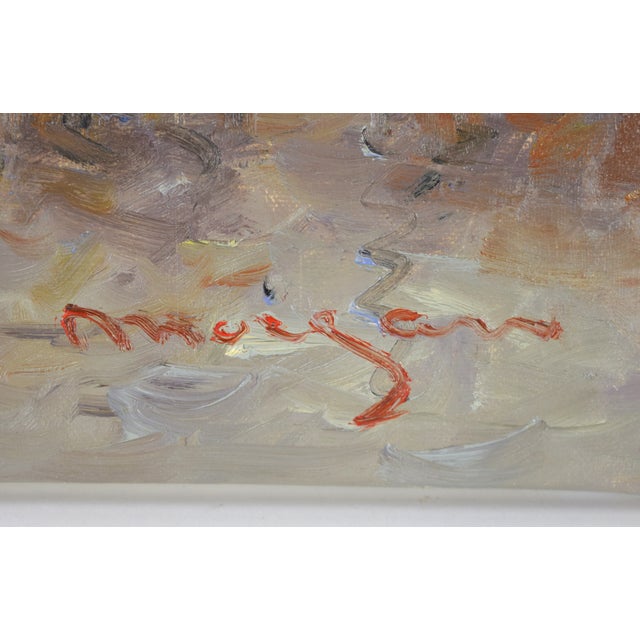 1990s Venetian Lagoon With St. Marks Morgan Impressionist Inspired ...