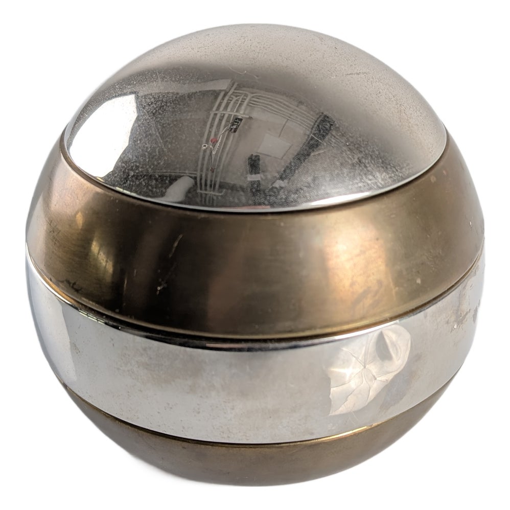 Sculpture Sphere of Stackable Trays by Tommaso Barbi, 1970s | Chairish