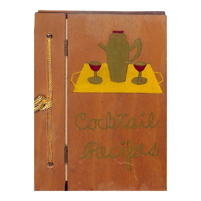 Cocktail Recipes Booklet | Chairish