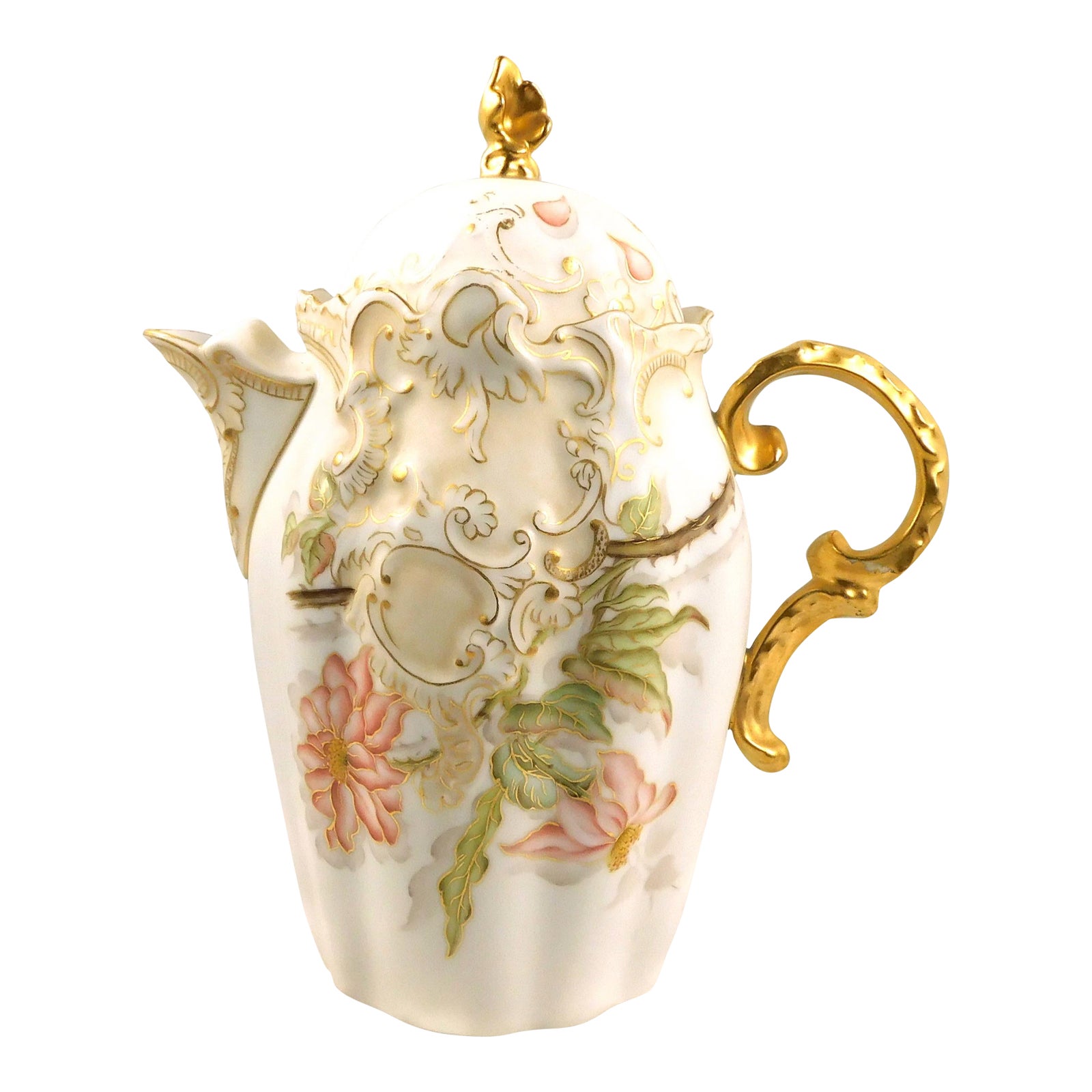 Late 18th Century Signed Cream Color Leonard Vienna Austria Chocolate ...