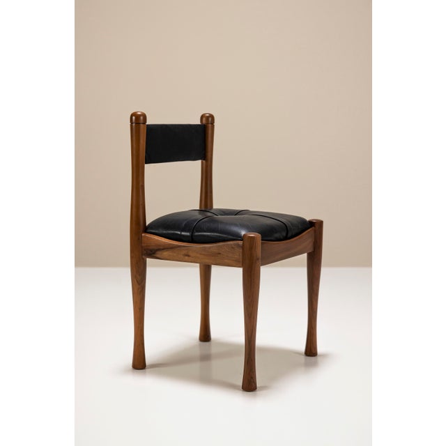 Chairs Model 620 in Walnut by Silvio Coppola for Bernini, Italy, 1964 ...