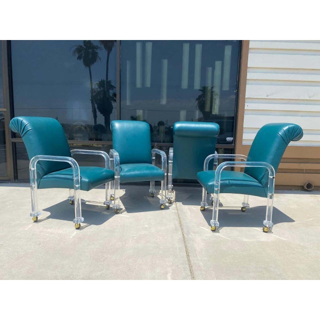 Lucite chairs for sale store